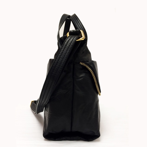 Fendi | Bags | Fendi Two Way Black Leather Bag | Poshmark